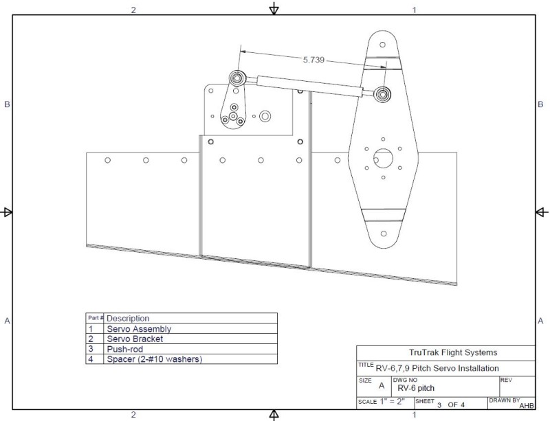 TruTrak Pitch Servo Clearance RV-7A | Van's Air Force